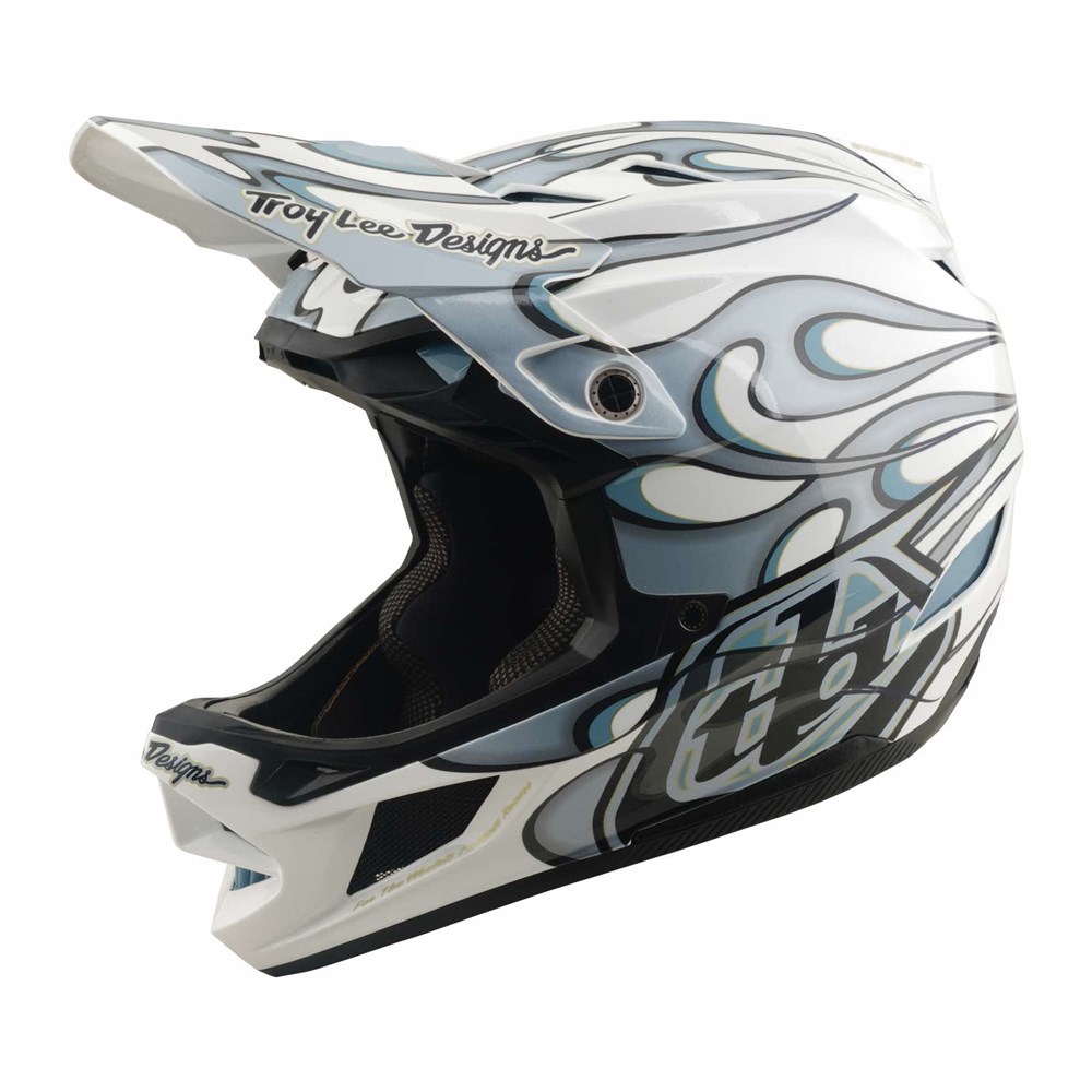 14221200 - TLD 26.1 D4 COMPOSITE HELMET MIPS TORCHED WHITE / SILVER ...