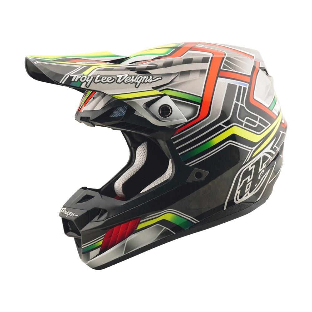 18396802 - TLD 25.2 SE5 COMPOSITE HELMET MIPS LOWRIDER GREY ...