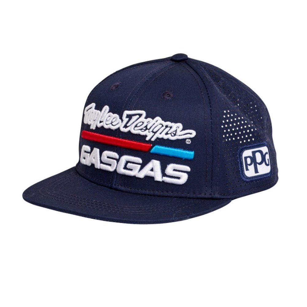 750014000 - TLD 24 GASGAS TEAM HAT NAVY OSFA | Distributed by Lusty ...